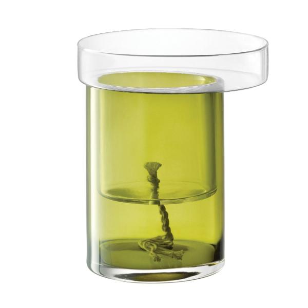 バイオフィリックデザインをコンセプトに作られた、サステナブルな自己給水プランターです。屋内植栽用として２つのパーツを重ねて使用するようにデザインされています。底に紐がついた上のパーツには植物を植え、水を貯めたグリーンの下のパーツに紐を垂らす...