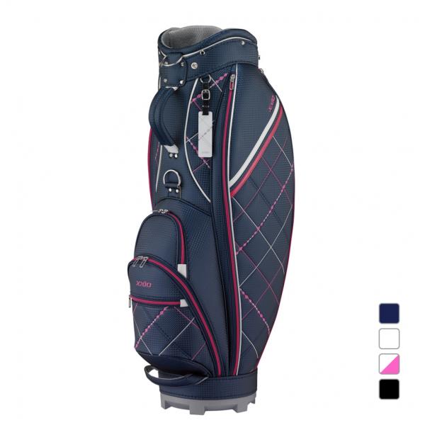 ◇スポーティなデザインの中に女性らしさを取り入れた、レディスモデル! ◇過去モデルから更なる軽量化を実現、同素材を使ったキャディバックの中ではトップクラスの軽さ!スリムな全体形状+柔らかな曲線のシルエットで、女性らしさを演出! ■カラー(メ...