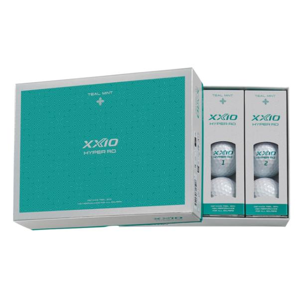 ◇無償 ◇XXIOクラブとの相性抜群なXXIO HYPER RDボールに「限定カラー」ティールミント登場！ ■構造：3ピース ■カバー：ハイパーソフトカバー ■コア：ハイパーソフトファストレイヤーコア ■デインプル：高弾道362スピードディ...