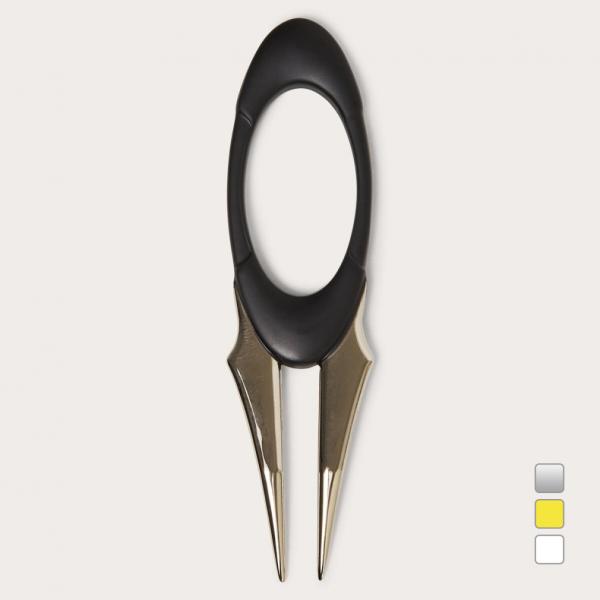 ◇OAKLEYのエリプスロゴを持ち手に採用したグリーンフォーク。 ■カラー(メーカー表記)： (02E：BLACKOUT) ■素材：亜鉛合金 ■サイズ：対象ボディサイズ：10.2×0.22×2.2cm ■生産国：中国 ■2024年モデル ア...