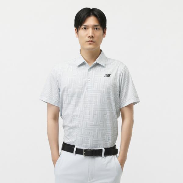 ◇通気性のある素材に吸汗速乾・ストレッチを付与したジオメトリプリント柄の半袖台衿シャツ。 ◇吸汗速乾性 通気性 ストレッチ ■カラー(メーカー表記)： ペールグレー(022：グレー) ブラック(010：ブラック) ■素材：ポリエステル100...