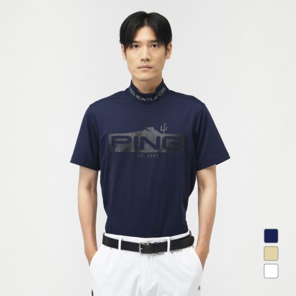 ◇胸元に大きなPINGのロゴをあしらった、ストレッチ性のある半袖ハイネックシャツ。 ◇ストレッチ性 ■カラー(メーカー表記)： ネイビー(120：ネイビー) ホワイト(030：ホワイト) ベージュ(040：ベージュ) ■素材：ポリエステル1...