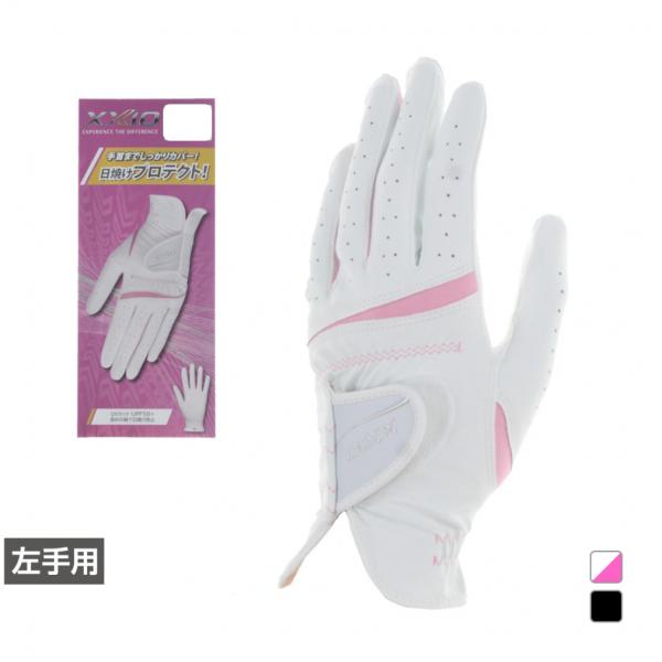 ◇優れたグリップ力 ＋ 女性に嬉しい機能満載のXXIOグローブ！ ◇・UVカット、手首長め設計・手首の隙間までしっかりカバーし、更に日焼けしづらい仕様に！ ◇片手(左手)用 ■カラー(メーカー表記)： ホワイト×ピンク(60074：ホワイト...