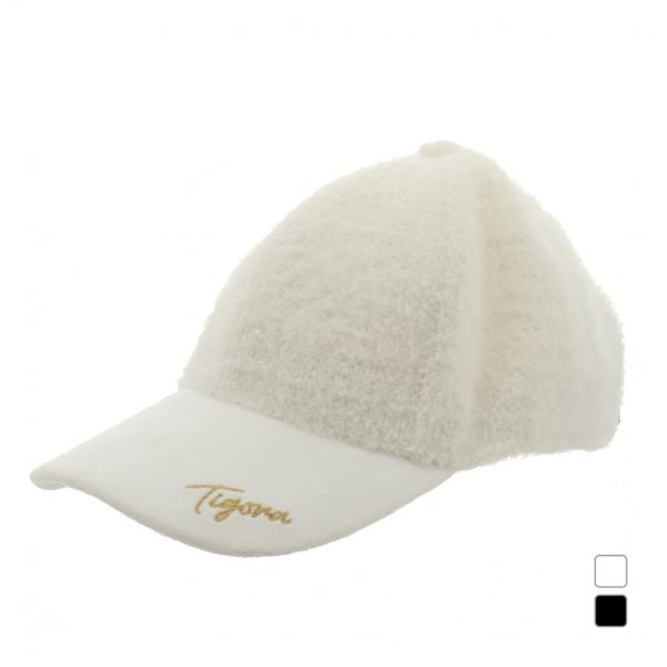 ◇光沢感のあるボア素材を全面に使用し、上品なイメージのキャップです。ツバ端の配色ロゴ刺繍がアクセント。シンプルなカラーリングで様々なコーディネートで活躍するアイテムです。 ■カラー： ホワイト ブラック ■素材：本体/ポリエステル78％ ナ...