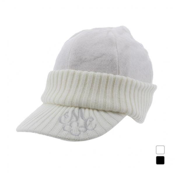 ◇肌触りの良いボア素材のニットキャップ。冬でもしっかり日除けしてくれる長めのツバと、暖かニットで耳までバッチリ防寒対策！冬ゴルフの必須アイテムです。 ■カラー(メーカー表記)： オフホワイト(OWT) ブラック(BK) ■素材：ボア/ニット...