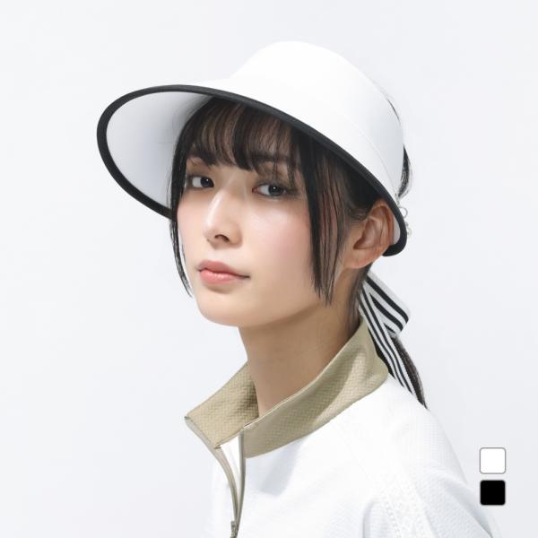 ◇紫外線対策にばっちりツバ広いサンバイザーで日焼け防止になります。かわいいチャームとリボンがポイント！おしゃれにコーディネイト。サイズ調整可能。チャーム取り外し可能。内側のビン皮部分は吸水速乾機能付き。 ■カラー： ホワイト ブラック ■素...