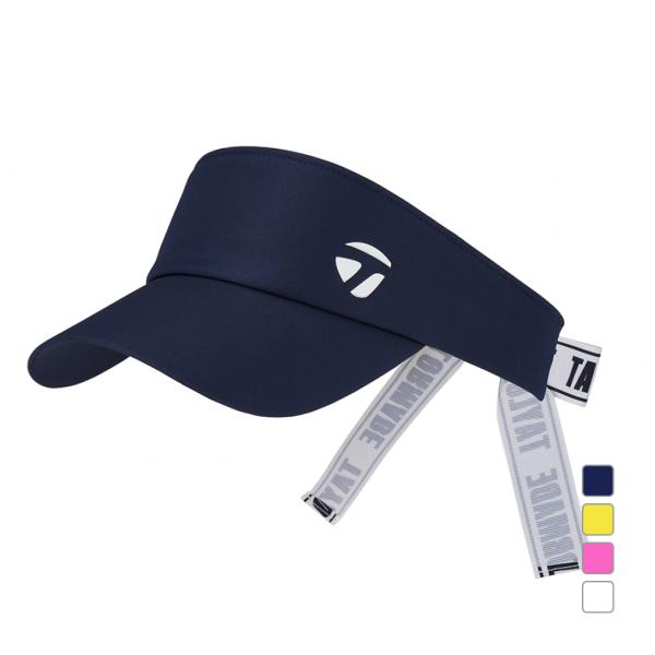 ◇リボンにグラフィックロゴのプリントが施されたリボンバイザー。リボンはスナップボタンで着脱可能。 ◇吸汗速乾(内側) ■カラー(メーカー表記)： イエロー(26580：イエロー) ネイビー(26577：ネイビー) ピンク(26578：ピンク...