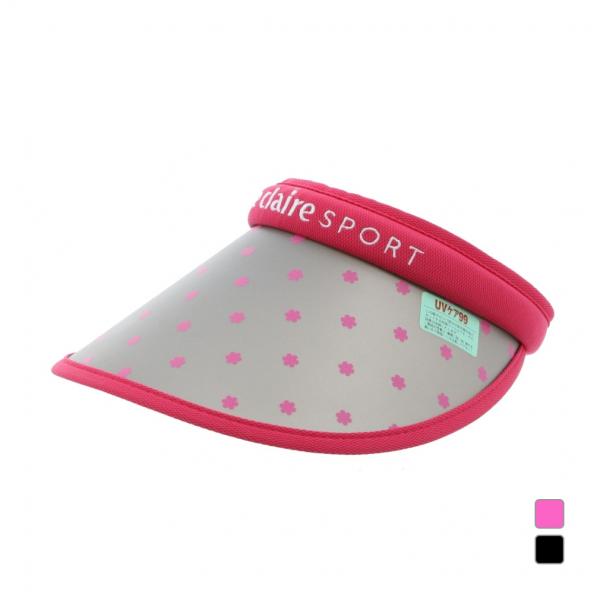 ◇サイズ調節が要らないクリップタイプのバイザー。 ◇サイズ調節が要らないクリップタイプのバイザーで、かぶりやすいのが特長。スモーキーなUVセルに、ドット柄をプリントしたデザインです。紫外線・暑さ対策にオススメのアイテムです。 ■カラー(メー...