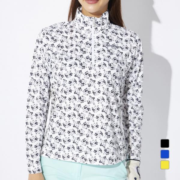 ◇さりげない小花柄が上品な長袖シャツ。 ◇肌に張り付きにくい組織や糸を裏面に使用し、肌面を常にドライに保つ快適性を追求した次世代機能素材のスカイスキンを採用。袖下、脇に同柄のメッシュ素材で快適さも兼ね備えています。さりげない小花柄が上品な一...