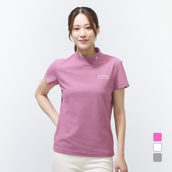 ◇それぞれ異なるカラーとバックプリントがコーディネートのアクセントになる半袖ハイネックシャツ。 ◇PEカノコ ■カラー(メーカー表記)： ピンク(090：ピンク) ホワイト(030：ホワイト) グレー(020：グレー) ■素材：ポリエステル...