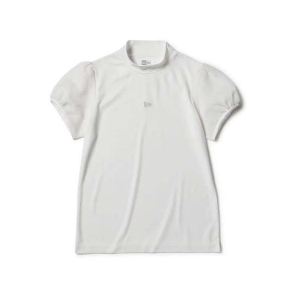 ◇袖部分をメッシュ素材で切り替え、通気性に優れたミッドネックTシャツ。 ◇丸みのあるパフスリーブが特徴で、やわらかな女性らしさを演出。 ◇身頃には通気性が高く肌触りの良い鹿の子編み素材を使用。 ◇吸汗速乾性、UVカット、抗菌加工を備え、春夏...