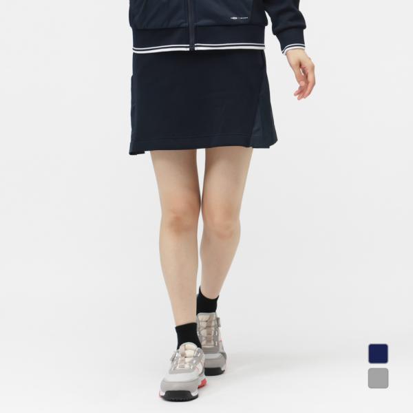 ◇裾の別布切り替えが特徴。ダンボール素材のスカート。メイン素材は程よい厚みがあり柔らかいダンボール素材。程よいハリ感で体型を拾いにくい素材です。ストレッチ性にも優れ、プレーの動きにもストレスを感じにくい。裾の両脇に別布でプリーツを配置し、ア...