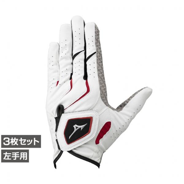 ◇3枚セット ◇選ばれ続けるグリップ力！シリーズ累計売上枚数150万枚突破。グリップ力をロスなくインパクトへ！ ◇平側素材:人工皮革＋シリコーンプリント加工 ◇甲側素材:合成皮革、合成繊維 ◇グリップの進化『W-WAVETECH プリントパ...