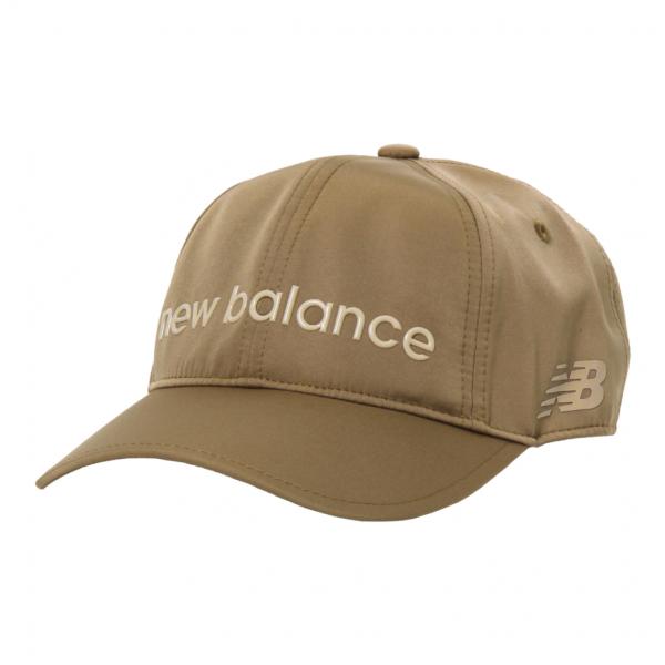 ◇高周波加工のnew balanceロゴ入り6パネルキャップ。吸汗速乾スベリ＆サイズ調整で快適フィット ◇吸汗速乾すべり/サイズアジャスター機能/頭囲：57cm/庇：7.5cm ■カラー(メーカー表記)： ブラウン(051：ブラウン) ネイ...