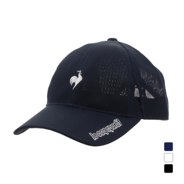 ◇全体にメッシュ素材を採用し、優れた通気性と軽やかな被り心地を実現したスポーティキャップ。さらに表面にはっ水加工を施すことで、急な小雨にも対応し、ラウンド中も快適さをキープします。 ■カラー(メーカー表記)： ネイビー(NV00：ネイビー)...