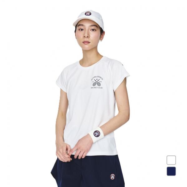 ◇クラシックな「BEAMS DESIGN RACKET CLUB」グラフィックが特徴のテニスコレクション◇吸水速乾UV機能付きのメッシュ生地を使用◇着丈袖丈とウエストシェイプを調整したレディースシルエット■カラー:ネイビーホワイト■サイズ:...