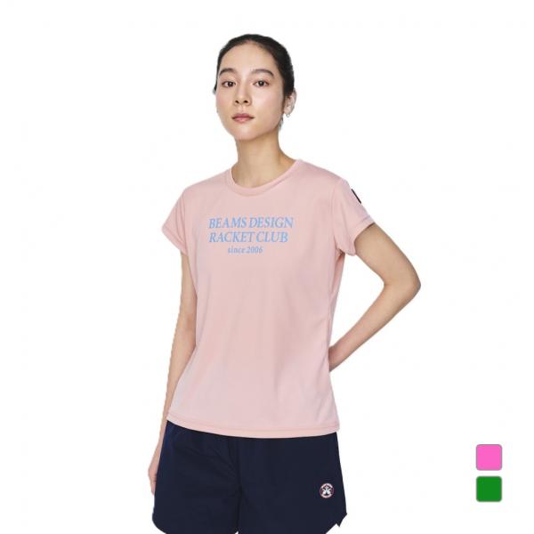 ◇クラシックな「BEAMS DESIGN RACKET CLUB」グラフィックが特徴のテニスコレクション◇バックプリントは、通気性の良いドットプリント◇吸水速乾UV機能付きのメッシュ生地を使用◇着丈袖丈とウエストシェイプを調整したレディース...