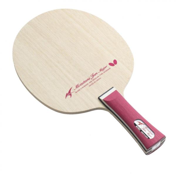 ◇水谷隼氏監修の入門用ラケット■タイプ:攻撃用■技術レベル:入門用■グリップ:シェーク■グリップ詳細:フレア■ブレード:丸型■合板:5枚■使用面:両面■セット内容(ボール):無■セット内容(カバー):無■重量:86g■入数:1本■生産国:日...