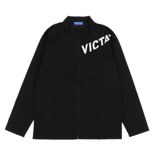◇肩口のVICTASタイプロゴマークがスタイリッシュなシンプルなトレーニングジャケット◇吸汗速乾素材を使用し、腕を動かしやすくするスプリットラグランスリーブ(前:ドロップ、後:ラグラン)を採用。■カラー(メーカー表記):ブラック×ホワイト(...