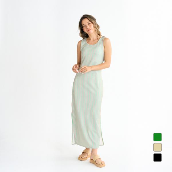 ※ブラウザやお使いのモニター環境により、掲載画像と実際の商品の色味が若干異なる場合がございます。◇タイトフィットのシルエットが綺麗なロングワンピース。バックのウエストのデザインカットで程よい肌見せ■カラー(メーカー表記)：サンド(SND)グ...