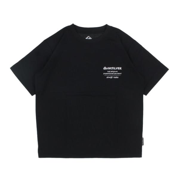 ◇半袖ラッシュガード、ユーティリティTシャツのユースサイズ◇半袖ラッシュガード、ユーティリティ機能Tシャツのユースサイズ。左胸と背中にはハンドドローイングタイプのグラフィックをプリント。シルエットは程良くゆとりのあるルーズフィット。◇高い機...