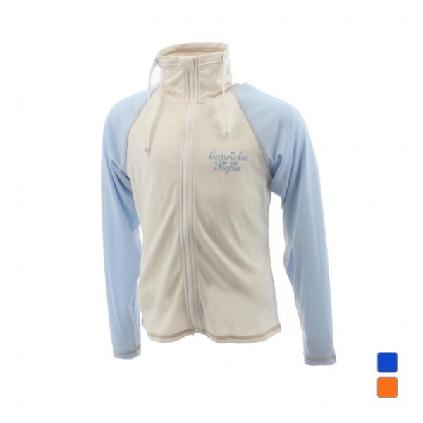 ※ブラウザやお使いのモニター環境により、掲載画像と実際の商品の色味が若干異なる場合がございます。◇カプリッチョのガーリーテイストな無地のハイネックスクールガールフルジップUVラッシュガード■カラー(メーカー表記)：オレンジ(43：ORANG...