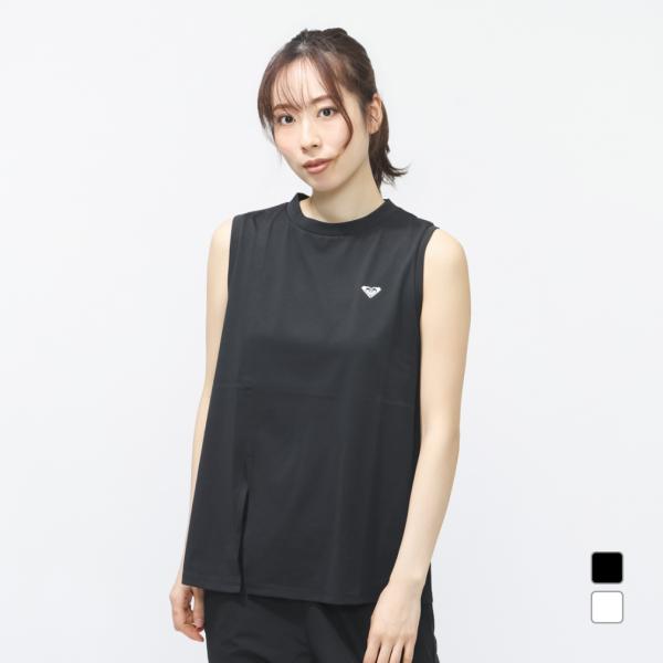 ◇DESIGN ・サイドにスリットカットを入れた、抜け感のあるアシンメトリーデザインのタンクトップ。 ・太めの襟ぐりとネックの切り替えがアクセント。 ・胸元にROXYハートプリント。 ・後ろ裾にリフレクターロゴ入り。 ◇STYLING ・レ...