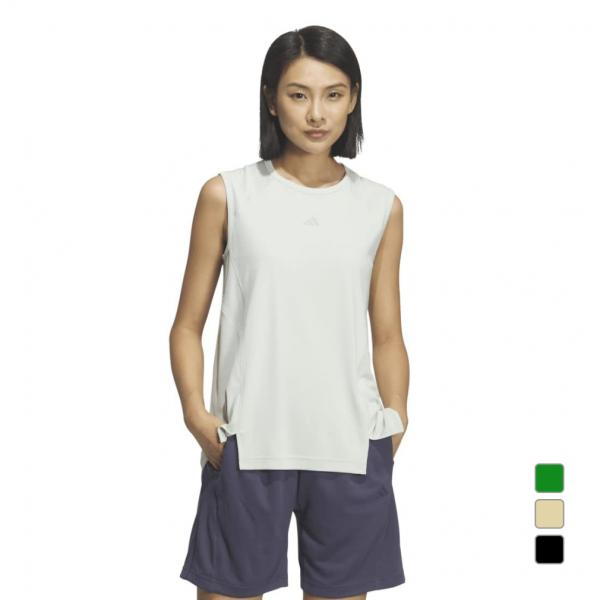 ◇快適で動きやすいルーズフィットのノースリーブTシャツ。 ◇トレーニング エッセンシャルズ プラス ロング レギュラー ノースリーブ Tシャツは、アディダスがトレーニングをスムーズで集中できるように設計したアイテム。 ソフトなダブルニット構...
