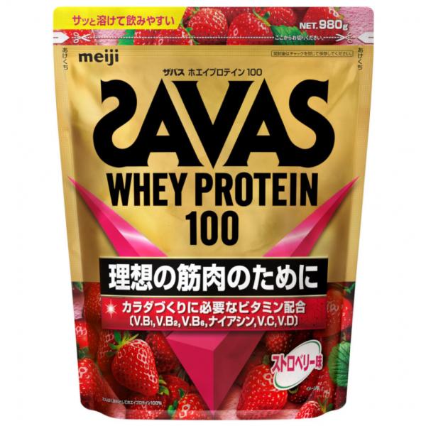 ◆本商品は品質管理の観点から、お客様都合での返品は承っておりません。◆賞味期限は3か月以上の商品をお届けいたします。なお、賞味期限のご指定は承っておりませんのでご了承ください。 ◇ザバスからプロテインの王道で超人気フレーバーのストロベリー味...