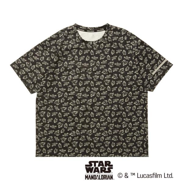 ◇ランニングユニセックス半袖Tシャツ◇「スター・ウォーズ マンダロリアン」とのコラボレーションコレクションです。◇総柄のグラフィックデザイン。◇吸水速乾・ストレッチ・UPF50+■カラー(メーカー表記):ブラック×セピア(8714:BK*S...