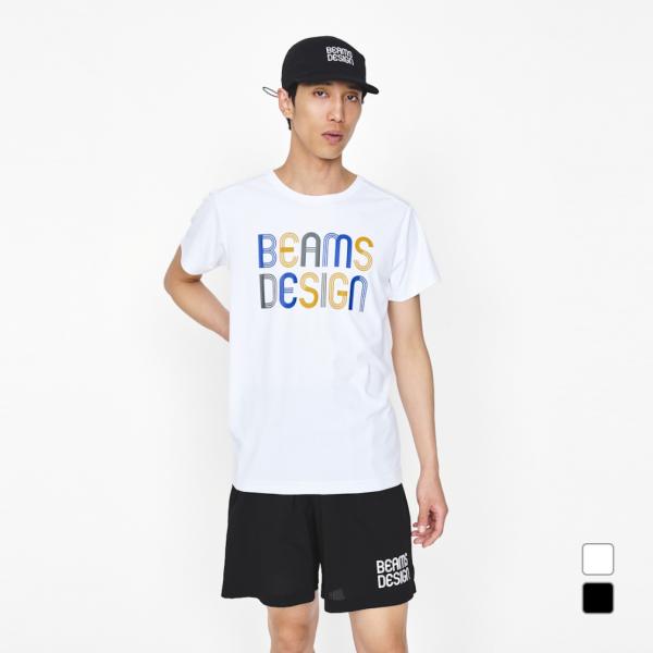 ◇程よい生地感のドライ素材「ブロックAIRメッシュ」を使用◇トラックレーンをイメージしたビームスデザインオリジナルグラフィック◇バックプリントはリフレクター仕様■カラー:ホワイトブラック■素材:ポリエステル100%■サイズ:S:身長/162...