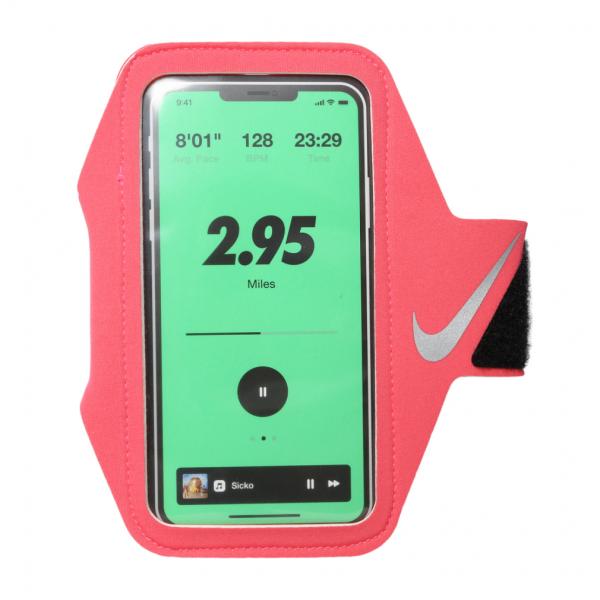 ◇多機種のスマートフォン対応のアームバンド。クリアウィンドウがタッチスクリーン操作に対応かつ画面を保護。リフレクティブスウッシュロゴ付。長さ42cm×横17.6cm×縦1cm■カラー(メーカー表記):ピンク(611:アスターピンク/ブラック...