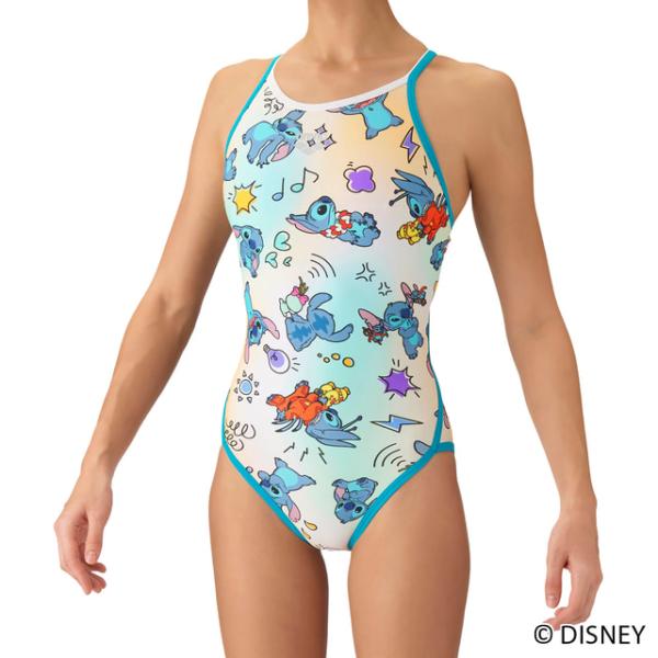 ◇耐久性に優れた TOUGHSUIT(タフスーツ)シリーズの Disney(ディズニー)デザインモデル。 環境に配慮したリサイクルポリエステル素材を使用しており、塩素に強く長持ちするため、大会に向けて練習を重ねる頻度が高いスイマーにおすすめ...