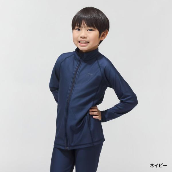 ◇学校や市民プールなどにおすすめのジップ付き長袖ラッシュガード ストレッチ：伸縮性に優れた素材を使用しているため、体にフィットして泳ぎやすい UVカット：UPF50+なので日差しの強い水泳授業でも安心 耐塩素：耐塩素性のある素材を使用してい...