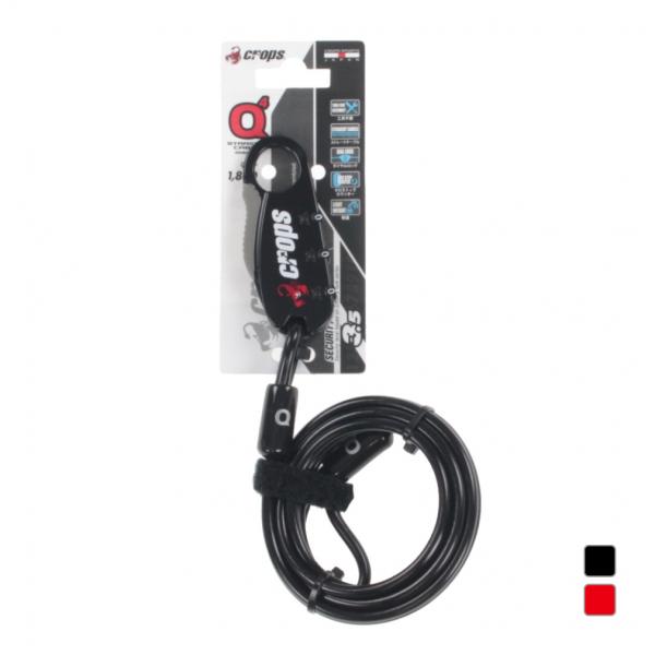 ◇ストレートケーブルは、前後ホイールとサドルをロックする"3点止め"や、複数の自転車を同時に施錠することができます。ケーブルに引っかかりが無く、スポークなどの隙間にもスムーズに通すことができます。アウトドアやウィンタースポーツなどで、簡易的...