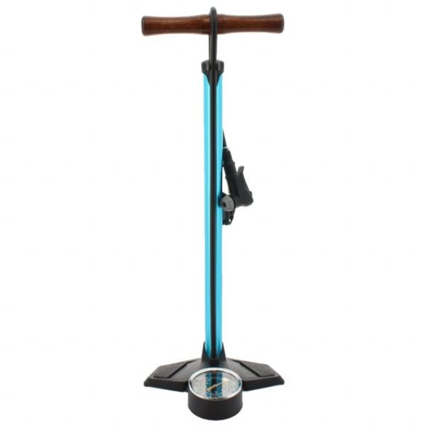 ◇クラシカルなデザインで、所有する自転車とあう、部屋においたもさまになるデザイン■カラー：ブルー■生産国：台湾アルペン alpen スポーツデポ SPORTSDEPO 自転車 バイク オプションパーツ 空気入れ ポンプ インフレーター 22...