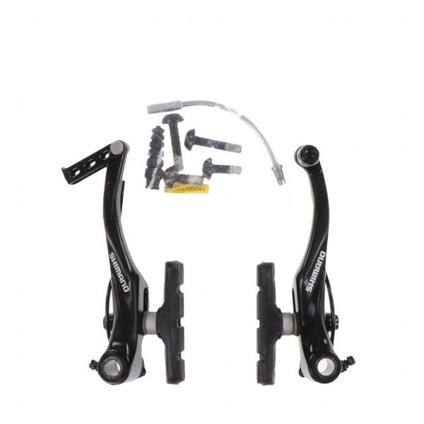 ◇107mmアーチのV-BRAKE◇Vブレーキ フロント単体■カラー：ブラック■重量：289g■生産国：マレーシアアルペン alpen スポーツデポ SPORTSDEPO 自転車 バイク オプションパーツ ブレーキ