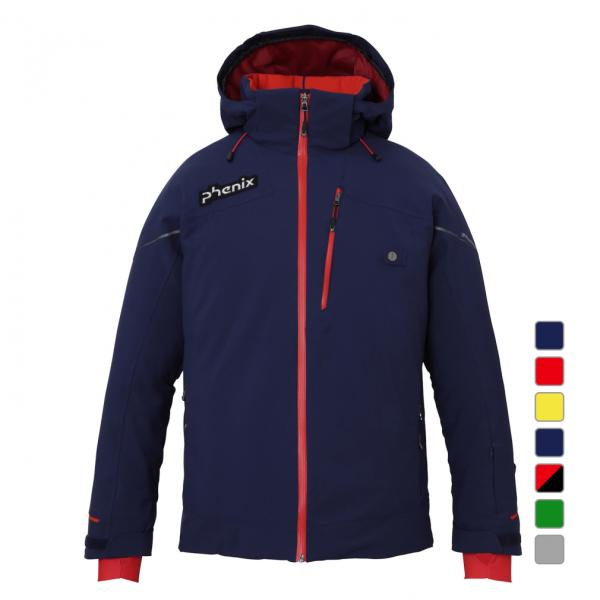 ◇トップデモンストレイター着用モデルのスキージャケット■カラー(メーカー表記)：ネイビー(DN2：ダークネイビー2)チャコールグレー(CG1：チャコールグレー1)レッド(FLRD2：フレームレッド2)イエロー(YE1：イエロー1)ロイヤルブ...