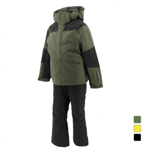 ◇【Jacket】耐水圧：10000mm/取り外しフード/チケットホルダー/名前ラベル/腕長さ調節機能【Pants】耐水圧：10000mm/ウエスト調節機能/足長さ調節機能■カラー(メーカー表記)：カーキ(2900：KHAKI)イエロー(3...