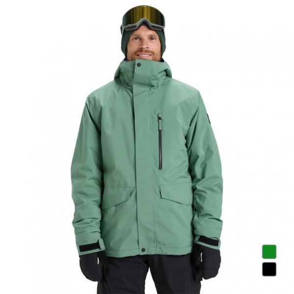 ※ブラウザやお使いのモニター環境により、掲載画像と実際の商品の色味が若干異なる場合がございます。◇撥水・防水・透湿性に優れた高い機能をもつレギュラーフィットジャケットはシンプルで長く愛用できる一着。◇10K Quiksilver DryFl...