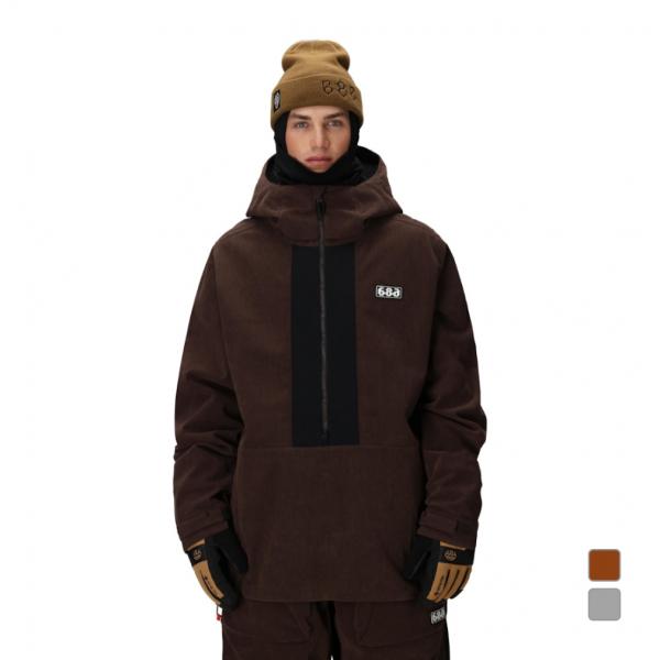 ※ブラウザやお使いのモニター環境により、掲載画像と実際の商品の色味が若干異なる場合がございます。◇2.5レイヤーのウルトラライトシェルとワイドショートのトレンドフィットアノラックです。 686の“テクニカル+ファッション"を存分に打ち出し、...