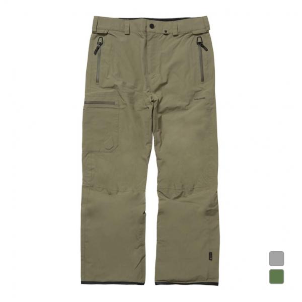 ◇ボルコムゴアテックスパンツ◇縫い目シーム加工/Zip Techパンツとジャケットのインターフェイス/メッシュ裏地のジッパー付きベンチレーション/調節可能な内側のウエストバンド■カラー(メーカー表記)：カーキ(DKA：DARK KHAKI)...