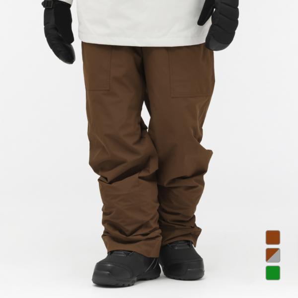 ◇薄くて軽量、スパンライクでカジュアルな見た目のオリジナル素材を使用。本格的なライディングから春スノーまで幅広く着用して頂けます。不要なディテールは削ぎ落とし、どんなジャケットにも合わせやすいデザインになっています。■カラー(メーカー表記)...