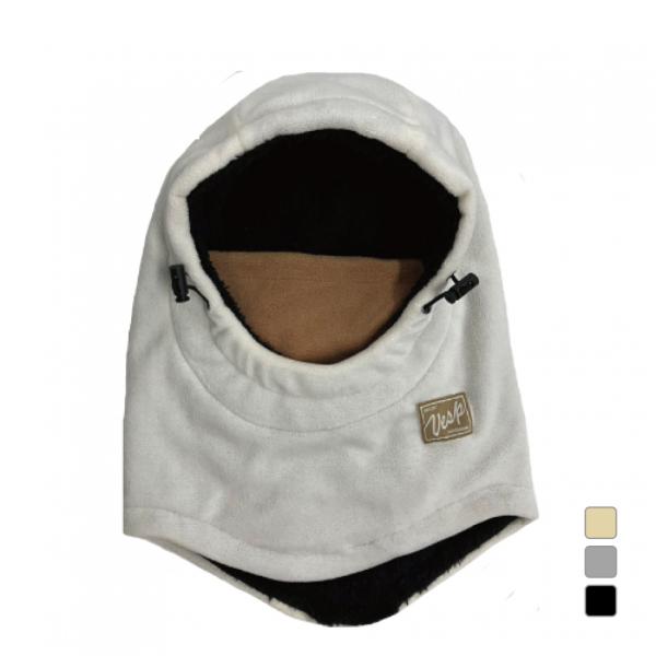 ◇外側はフリース、中側はボアフリースを使用したジュニアフードウォーマー。保温性◎。■カラー(メーカー表記)：アイボリー(IV)グレー(GR)ブラック(BK)■素材：ポリエステル■サイズ：顔周り/56cm■生産国：中国■2024 Fall＆W...