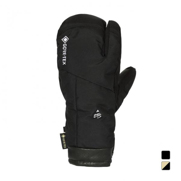 ◇卓越した保温性、高い防水性、防風性、透湿性を兼ね備えた3本指グローブ◇手の甲は防水透湿3LAYER。手の平は操作性と耐久性に優れた素材。中綿はあたたかい断熱素材のシンサレート。グローブインサートは最高の防水性、透湿性を持つGORE-TEX...