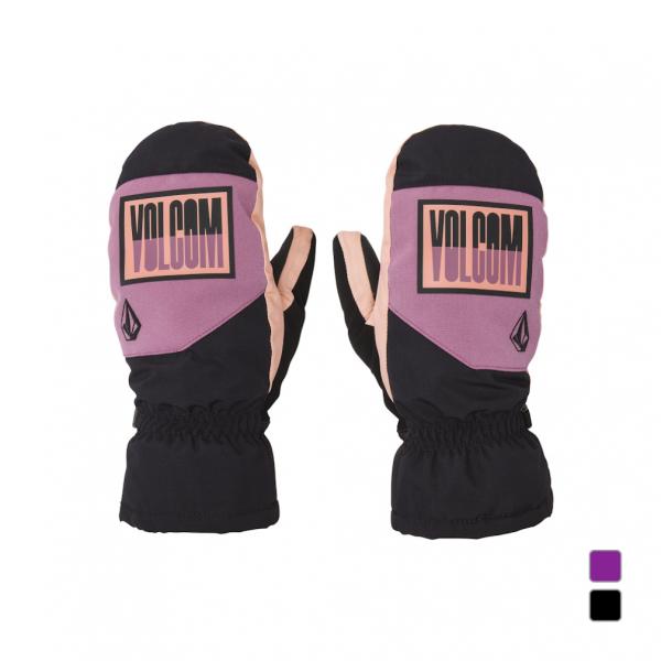 ◇ボルコムスノーグローブ・女性用ミトン手袋・防寒・スキースノーボード◇女性専用のフィット感・V サイエンス防水インサート、V サイエンス 2 層、耐久性のあるグリップパーム、150/200 g 断熱材、起毛トリコット固定裏地・スエード製ノー...