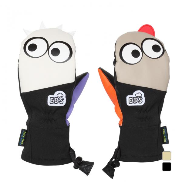 ◇抜群のマテリアル、驚異のキッズミトン◇アウターはクラリーノ、ファー、ストレッチポリエステル。グローブインサート「デラファイン」により抜群の防水性、透湿性を確保。5本指タイプのインナーは一体型。サイズは身長目安です。JSは130cm、JMは...