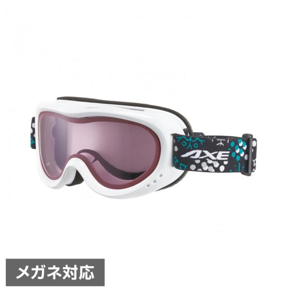 ◇コンパクトなフレームに、明るさとコントラストを高めるピンクレンズを採用。ティーンや顔の小さな女性にぴったりのモデル。■カラー：ホワイト(WT)■曇り止め：○■UVプロテクション：○■ダブルレンズ：○■眼鏡使用：○■ヘルメット対応：○■偏光...