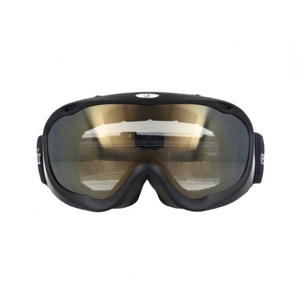 ◇球面レンズで快適なジュニアモデル◇レンズ表面が湾曲になっており、眼球のカーブが合いやすく見え方がより鮮明で距離感がつかみやすい特徴。水滴がレンズに当たった時には中心から外側へ流れていきやすい形状で視界良好。■カラー：SMOKE / GOL...