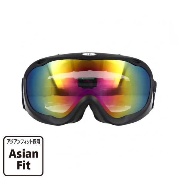 ◇球面レンズで快適なジュニアモデル◇レンズ表面が湾曲になっており、眼球のカーブが合いやすく見え方がより鮮明で距離感がつかみやすい特徴。水滴がレンズに当たった時には中心から外側へ流れていきやすい形状で視界良好。■カラー：SMOKE / RED...